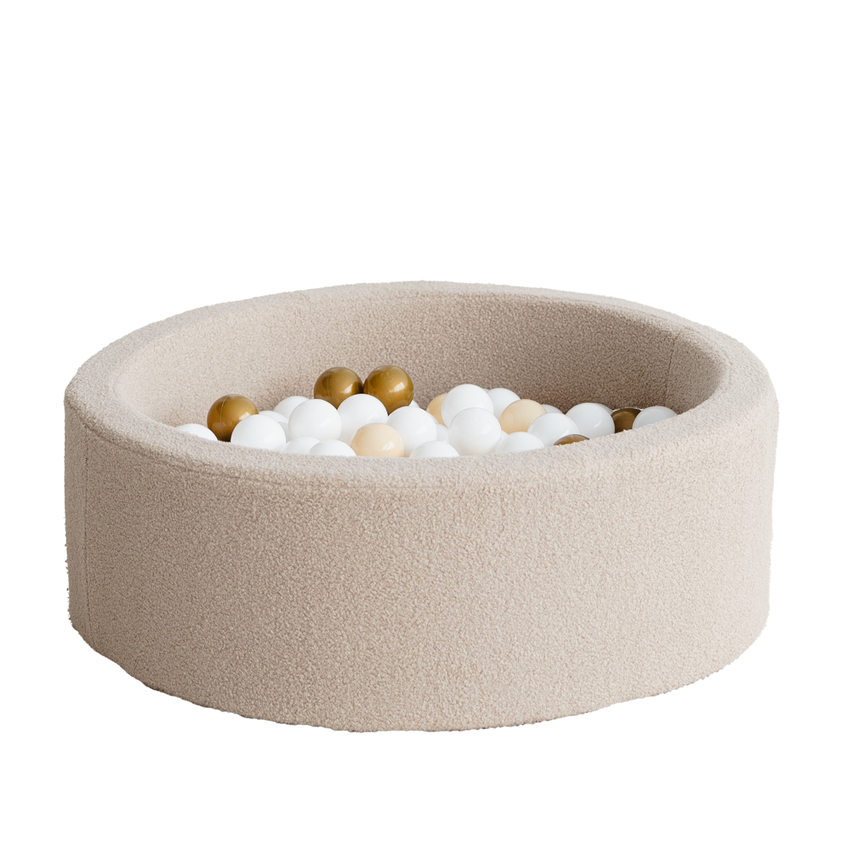 Ballenbad • 90 x 30 cm • Bouclé Beige • Ballenbaden